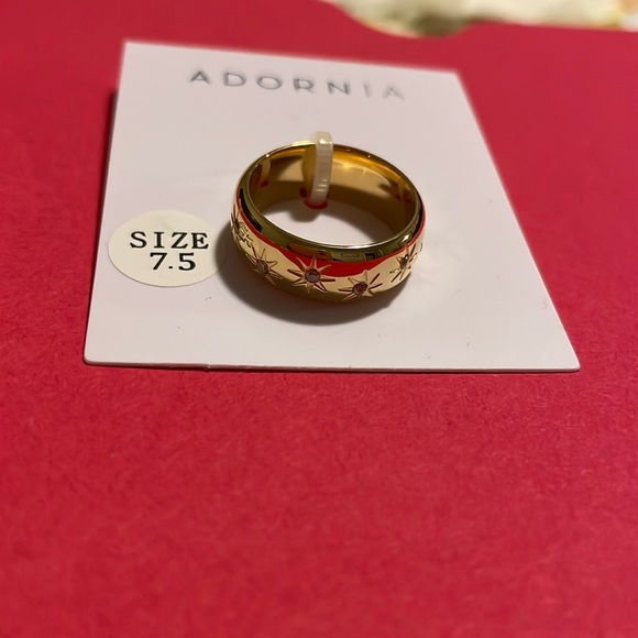 adornia | Jewelry | Nwt Adornia 4k Gold Ring | Poshmark